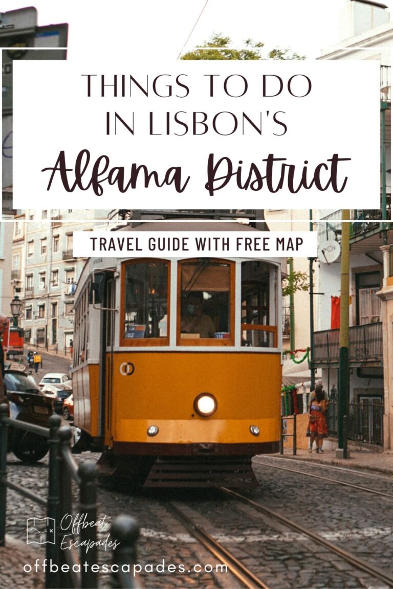 Best Guide to Alfama Lisbon with FREE Map (2025) - Offbeat Escapades ...
